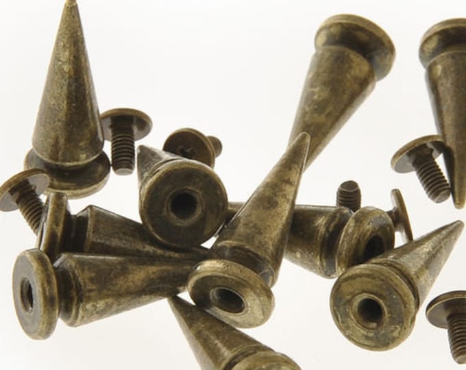 25mm 1 Giant Tree Spikes and Studs Kit for Leathercraft | Etsy