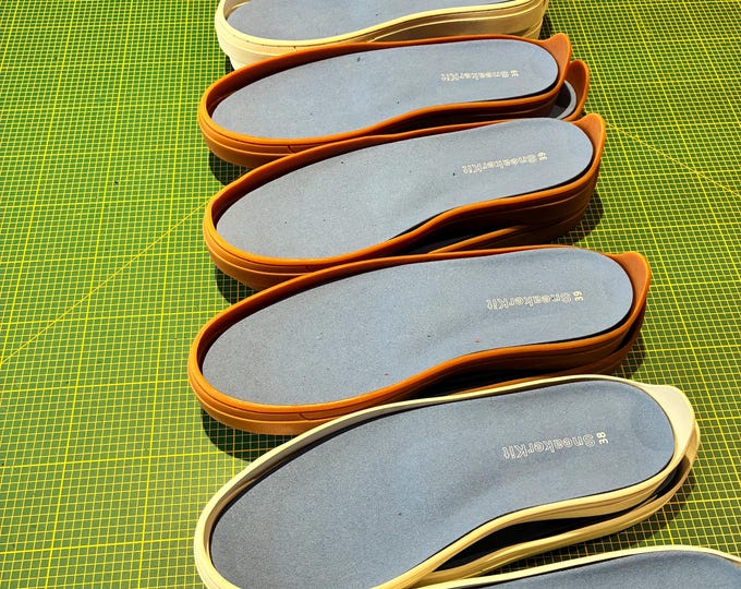 Sneaker or Shoe Making Kit - Brown, Black or White Soles Available - Etsy