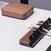 Wood Cable Organizer Box Minimalist, Cable Management Box Wood, Desk ...