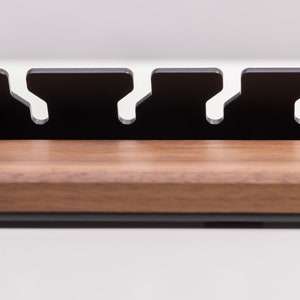 Wood Cable Organizer Box Minimalist, Cable Management Box Wood, Desk ...