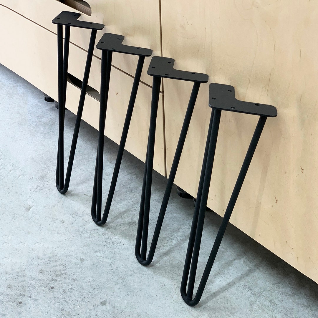 Customizable Hairpin Legs – Sleek Metal Furniture Legs in Multiple ...