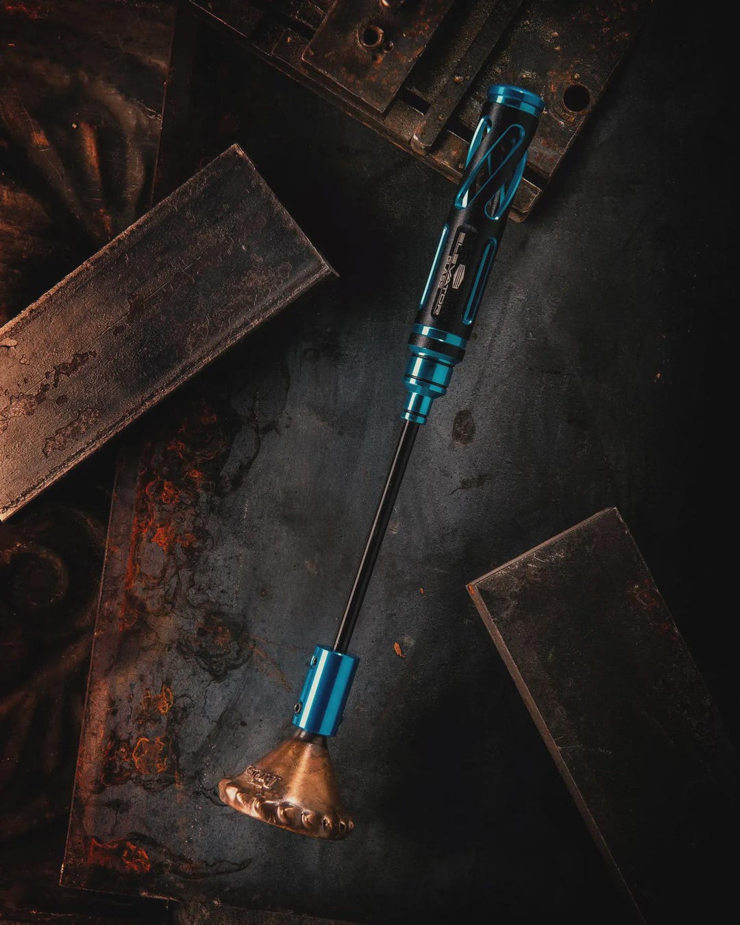 Vortex Press Fume Stamp 28 Mm I.D. Small for Glassblowing Glassblowers ...