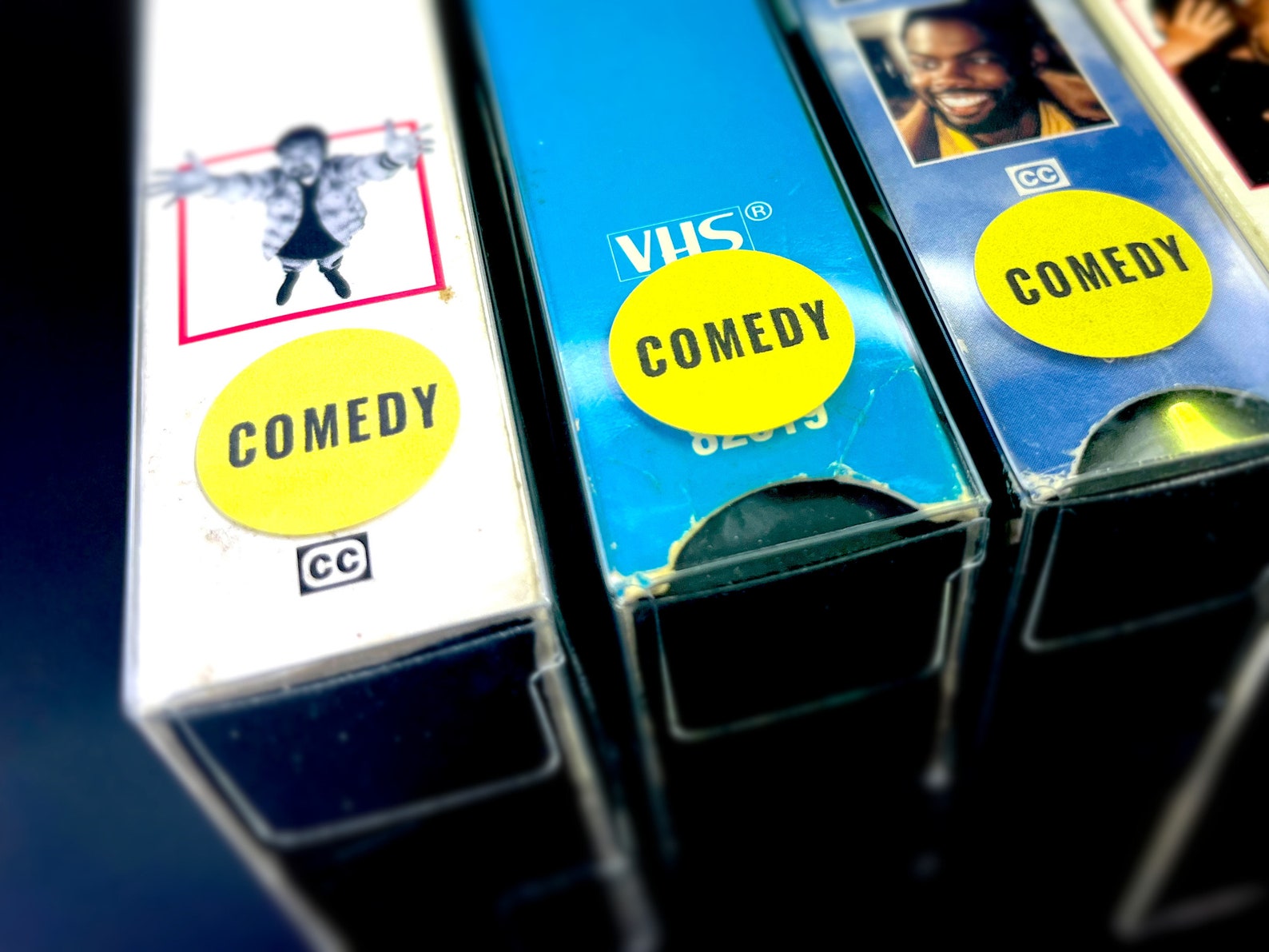 3/4 VHS Comedy Label Sheet of 24 Removeable Retro Movie - Etsy
