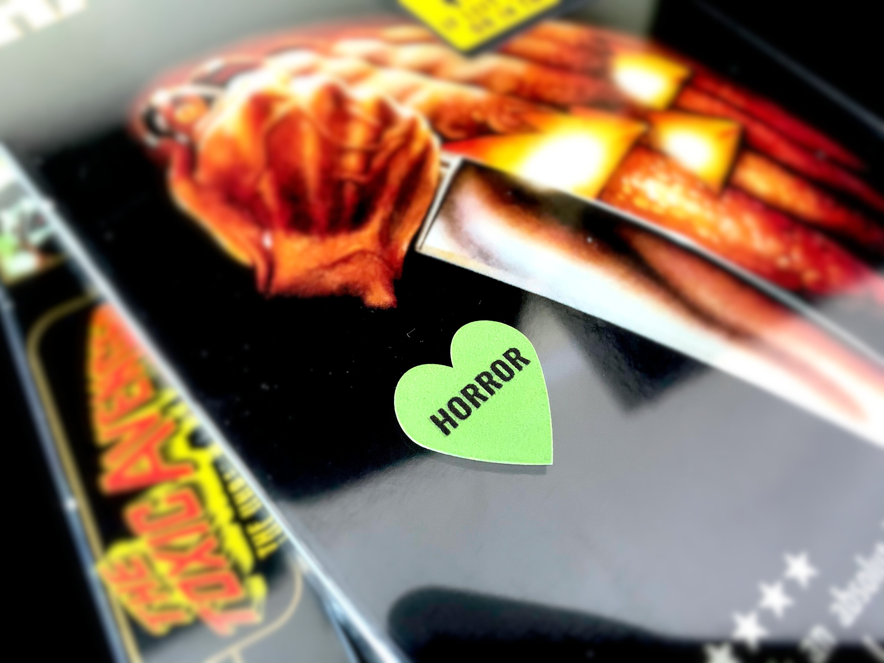 3/4” HEART VHS Horror Label Sheet of 24 | Removeable | Retro | Horror ...