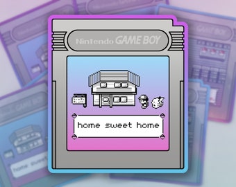 Gameboy Cart Stickers - Etsy