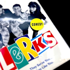 3/4” VHS Comedy Label Sheet of 24 | Removeable | Retro | Movie ...