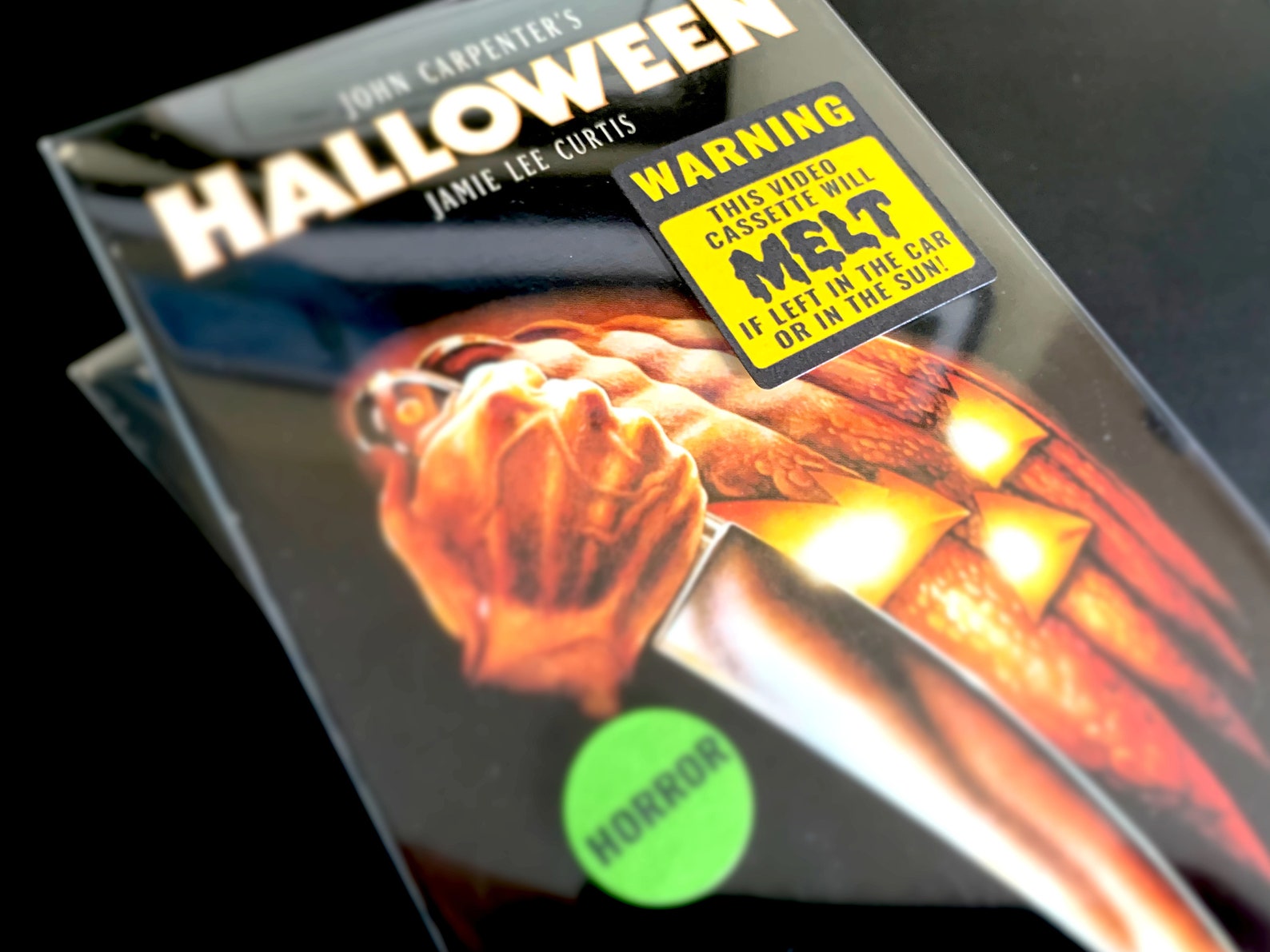 1.5x1.5 VHS Melt Warning Label Sheet of 6 | Removeable | Retro | VHS ...
