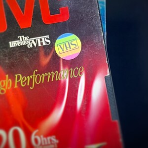 3/4” VHS Rainbow Label Sheet of 24 | Removeable | Retro | Movie ...