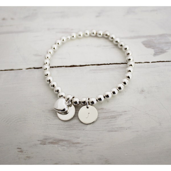 Silver Ball Bracelet - Etsy
