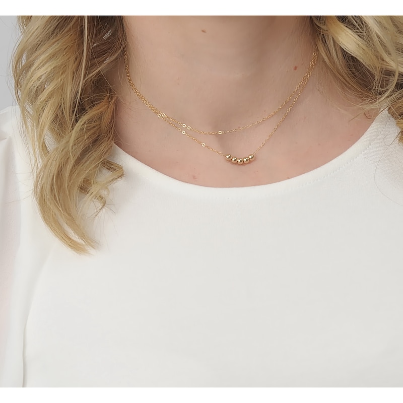 Double Wrap Necklace - Etsy