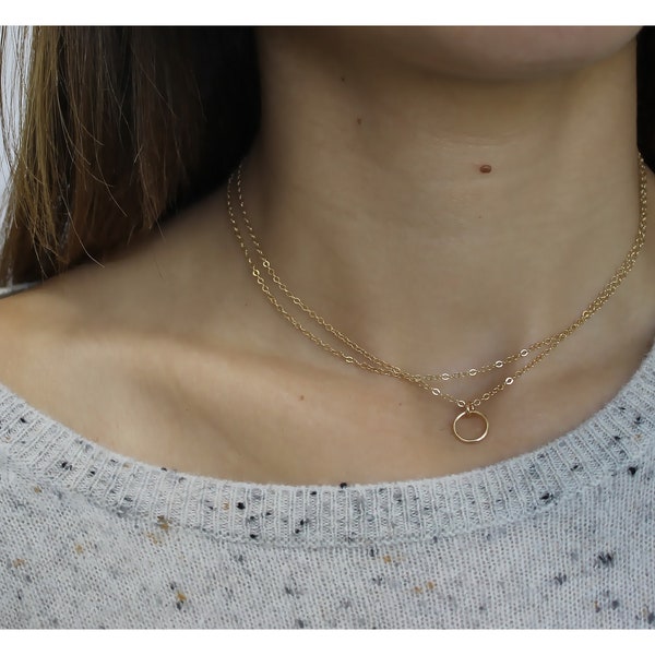 Double Wrap Necklace - Etsy