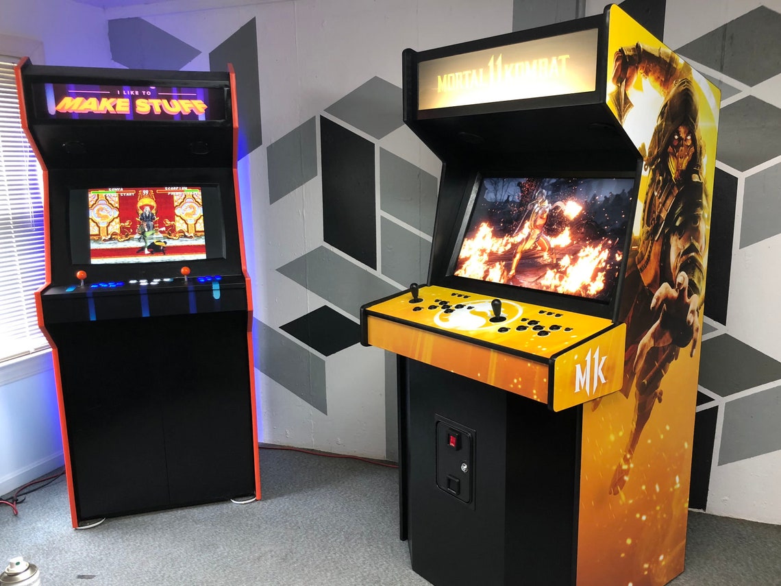Arcade Cabinet MKII Digital Plans - Etsy