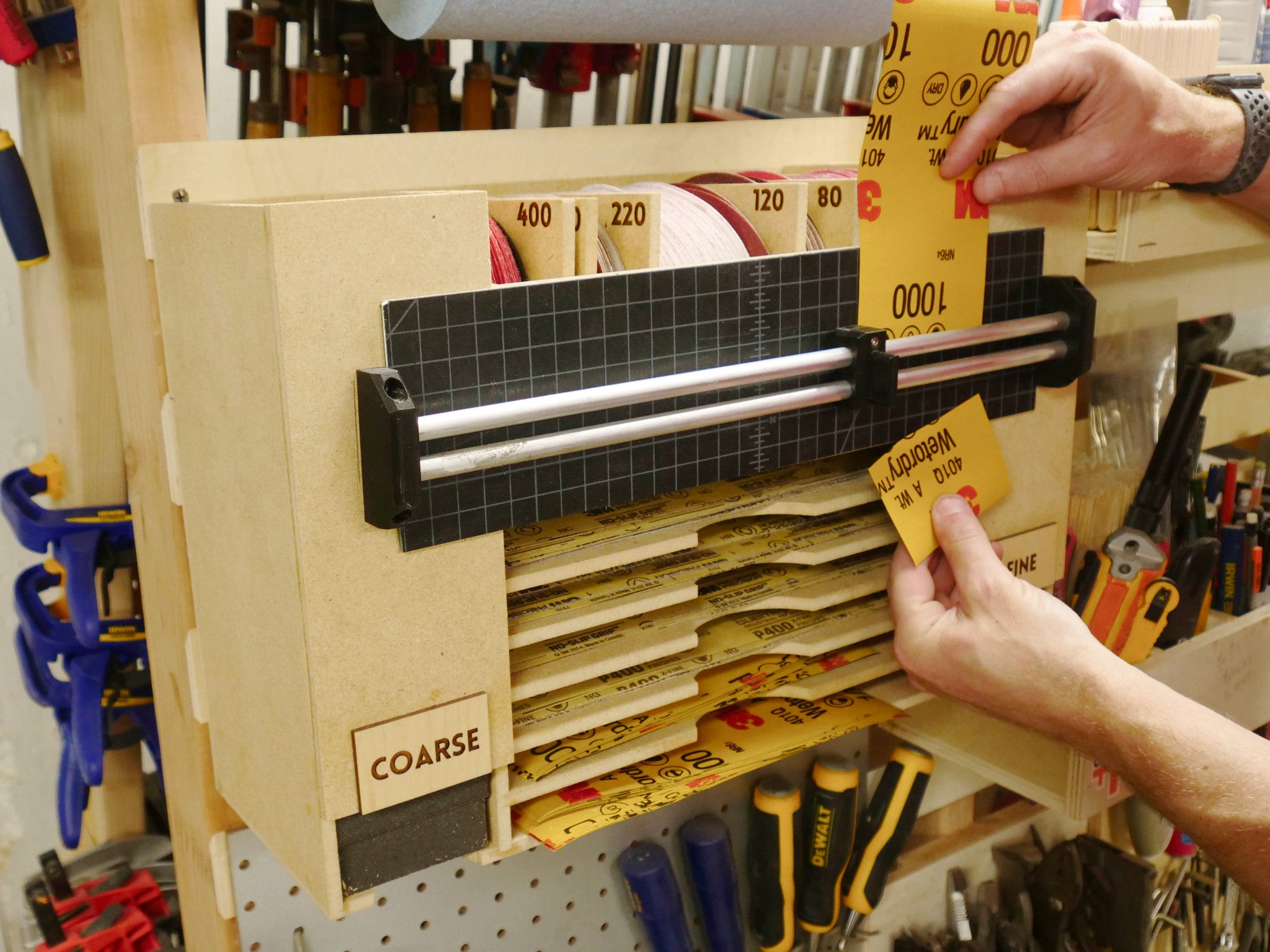 Sandpaper Organizer Digital Plans - Etsy Hong Kong