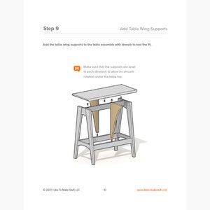 Folding Side Table — Digital Plans - Etsy