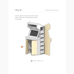 Arcade Cabinet — Digital Plans - Etsy