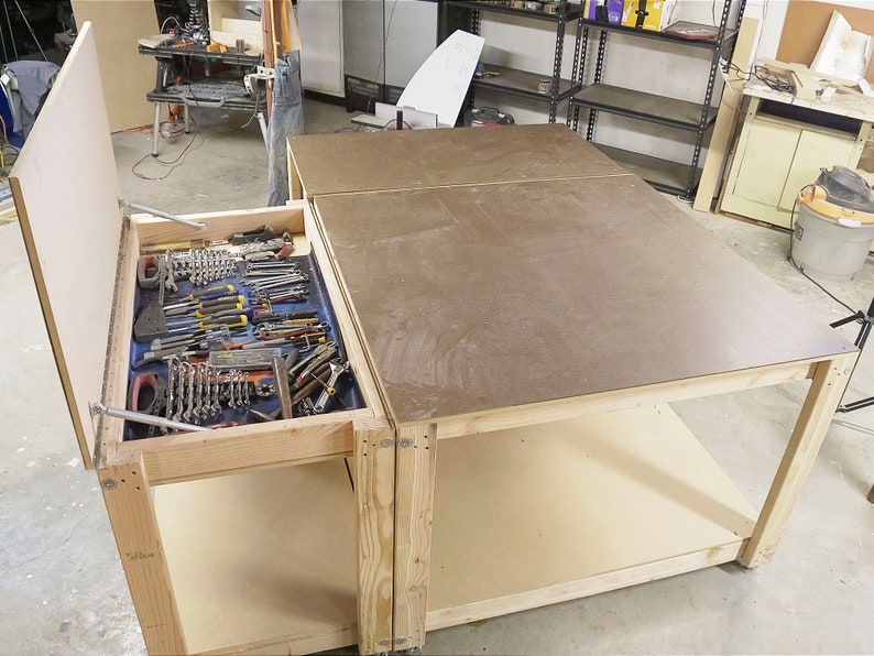 Modular Work Tables Digital Plans | Etsy