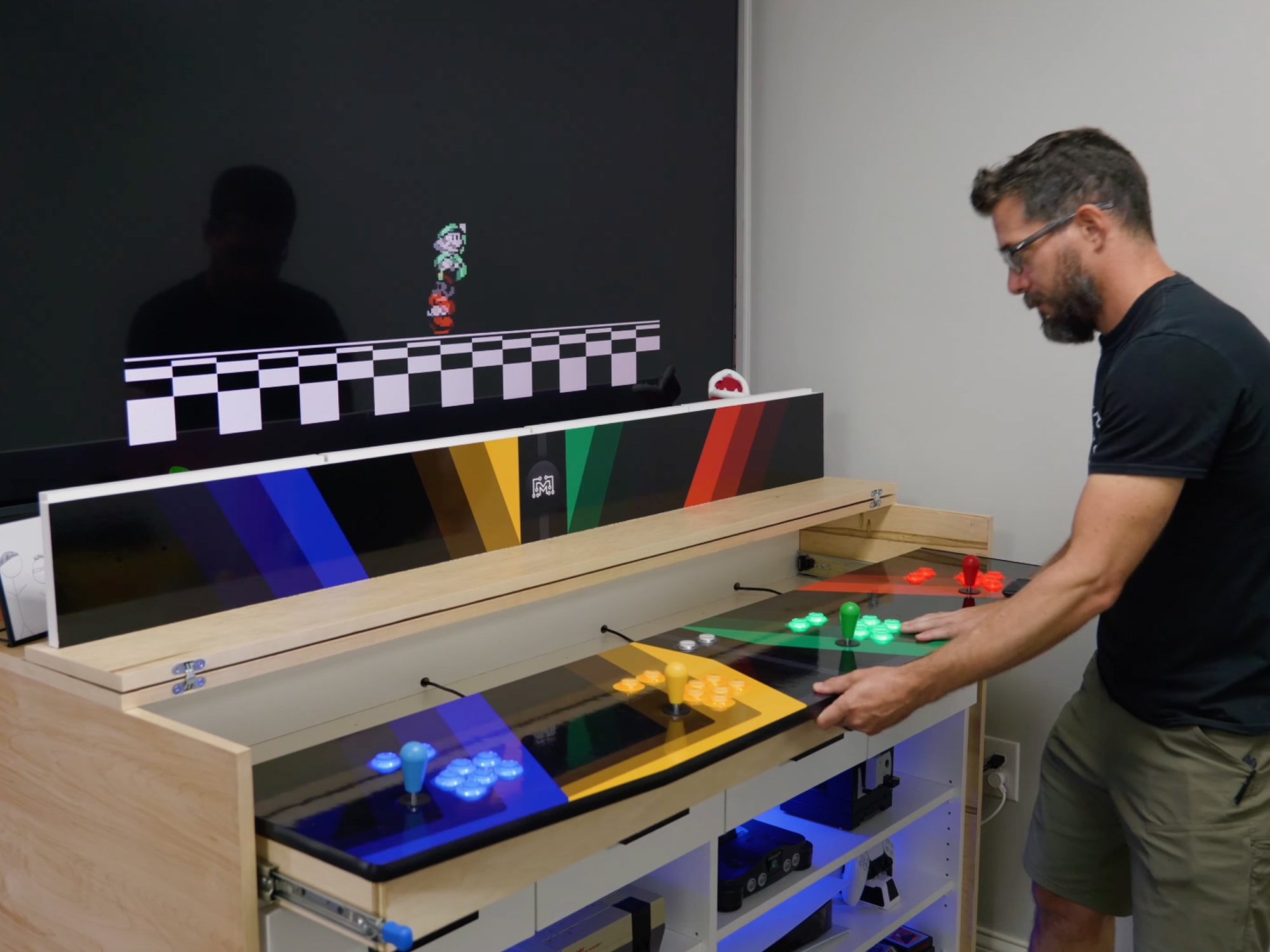 Secret 4 Player Arcade Digital Plans - Etsy