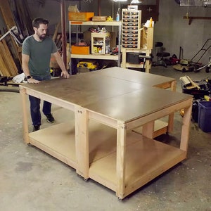 Modular Work Tables - Digital Plans - Etsy