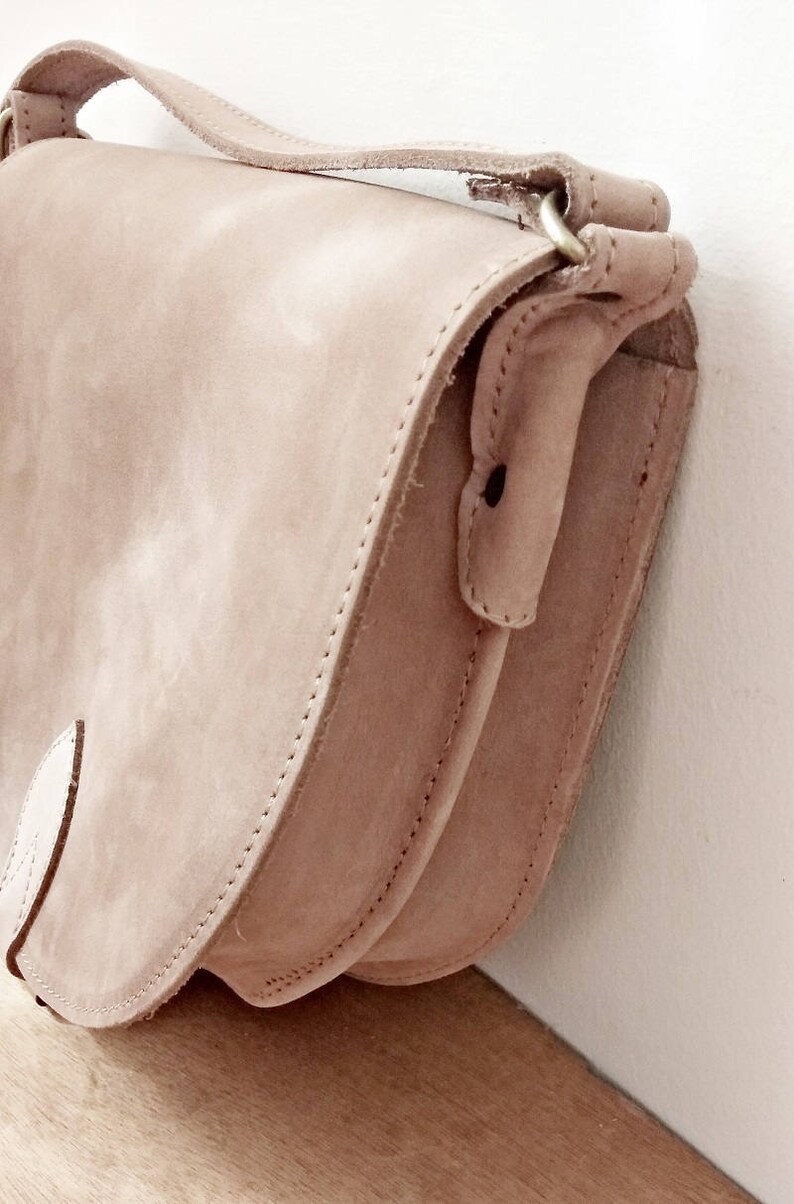 Mocha Leather athena Bag / Leather Crossbody - Etsy