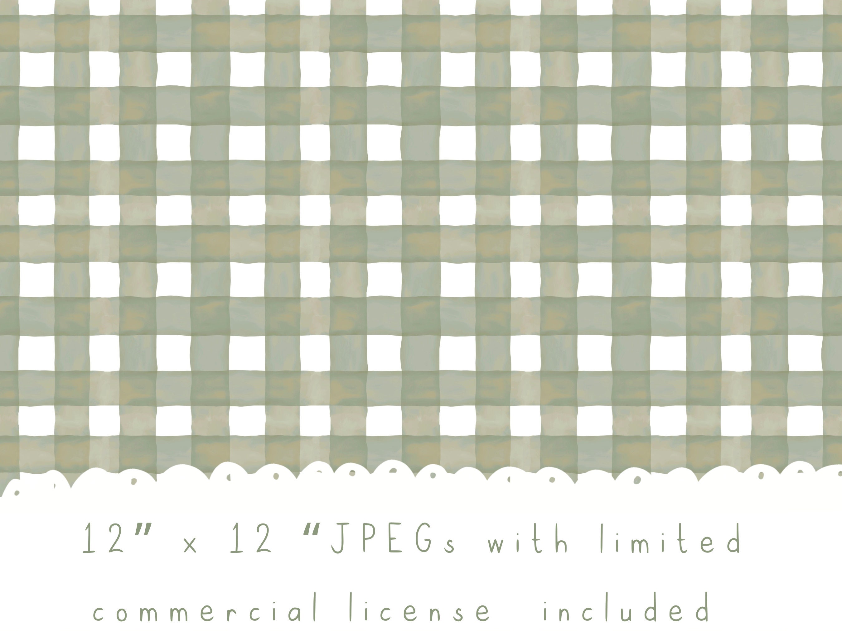 Sage Green Gingham Seamless Pattern Seamless File Repeat Checked ...