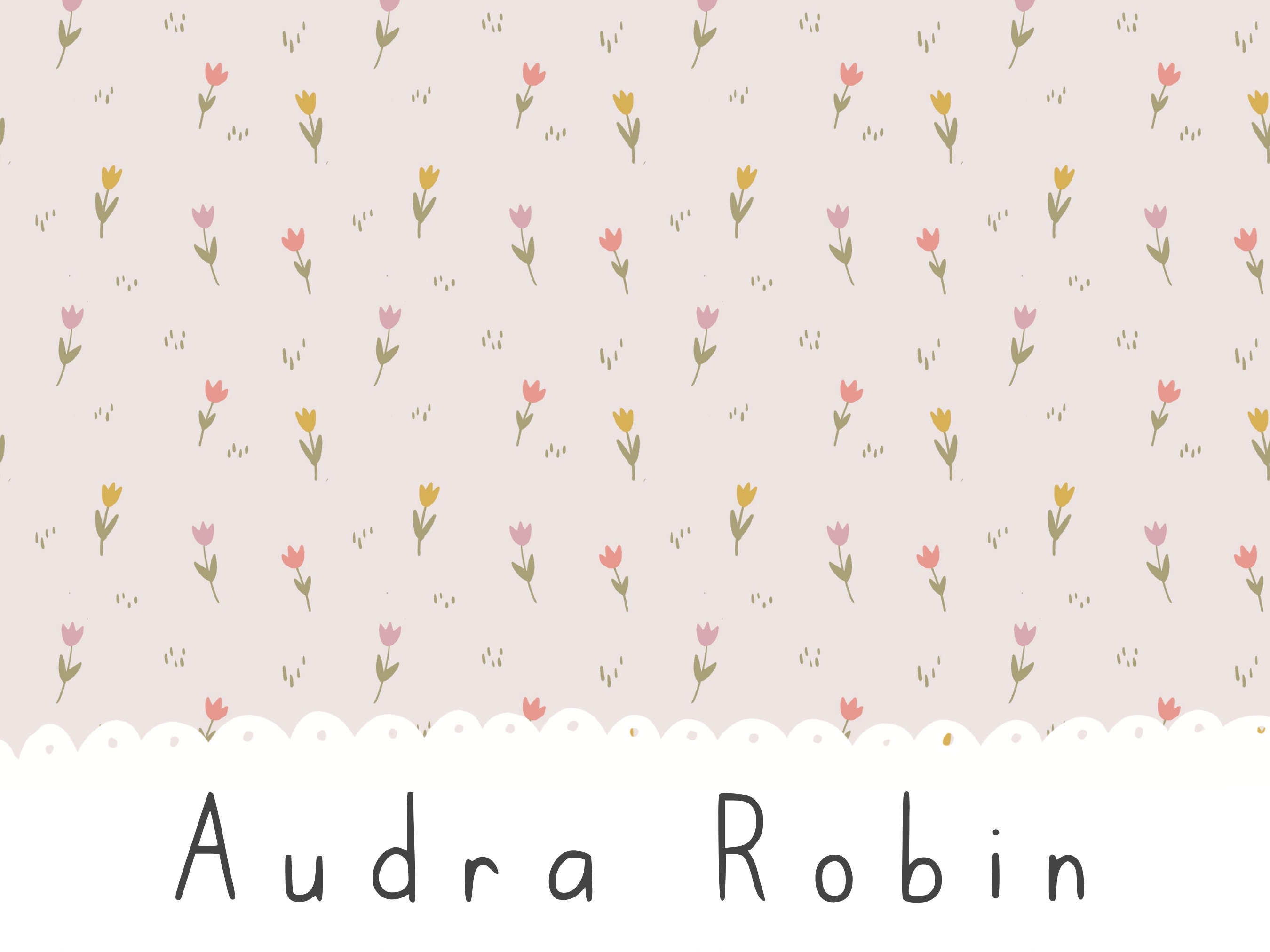 Tulip Seamless Digital File Fabric Floral Pattern Download, Pink Tulip ...