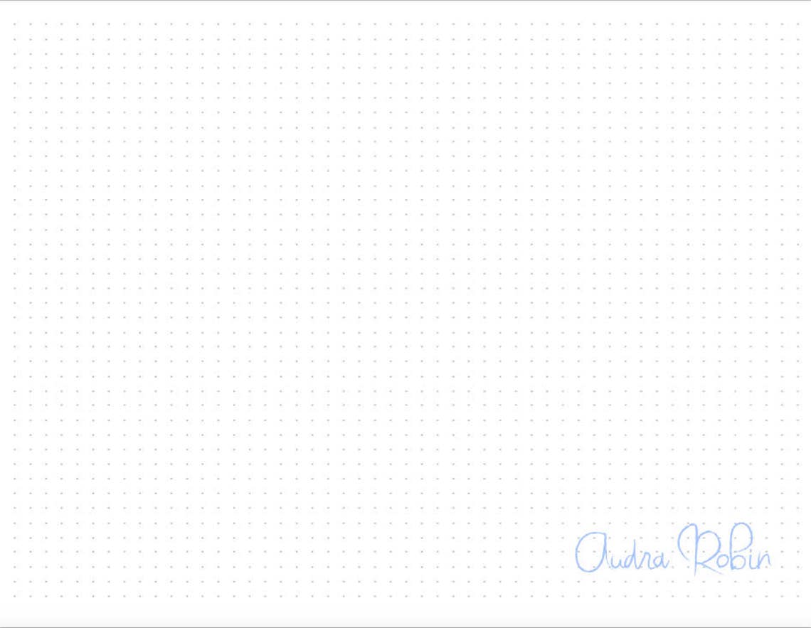 Dot Grid Paper Bullet Journal Pages Printable Dot Grid Printable Grid ...