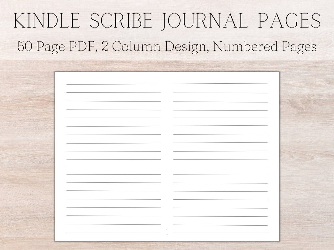 Kindle Scribe Journal Pages | Kindle Scribe Notebook | Kindle Scribe ...