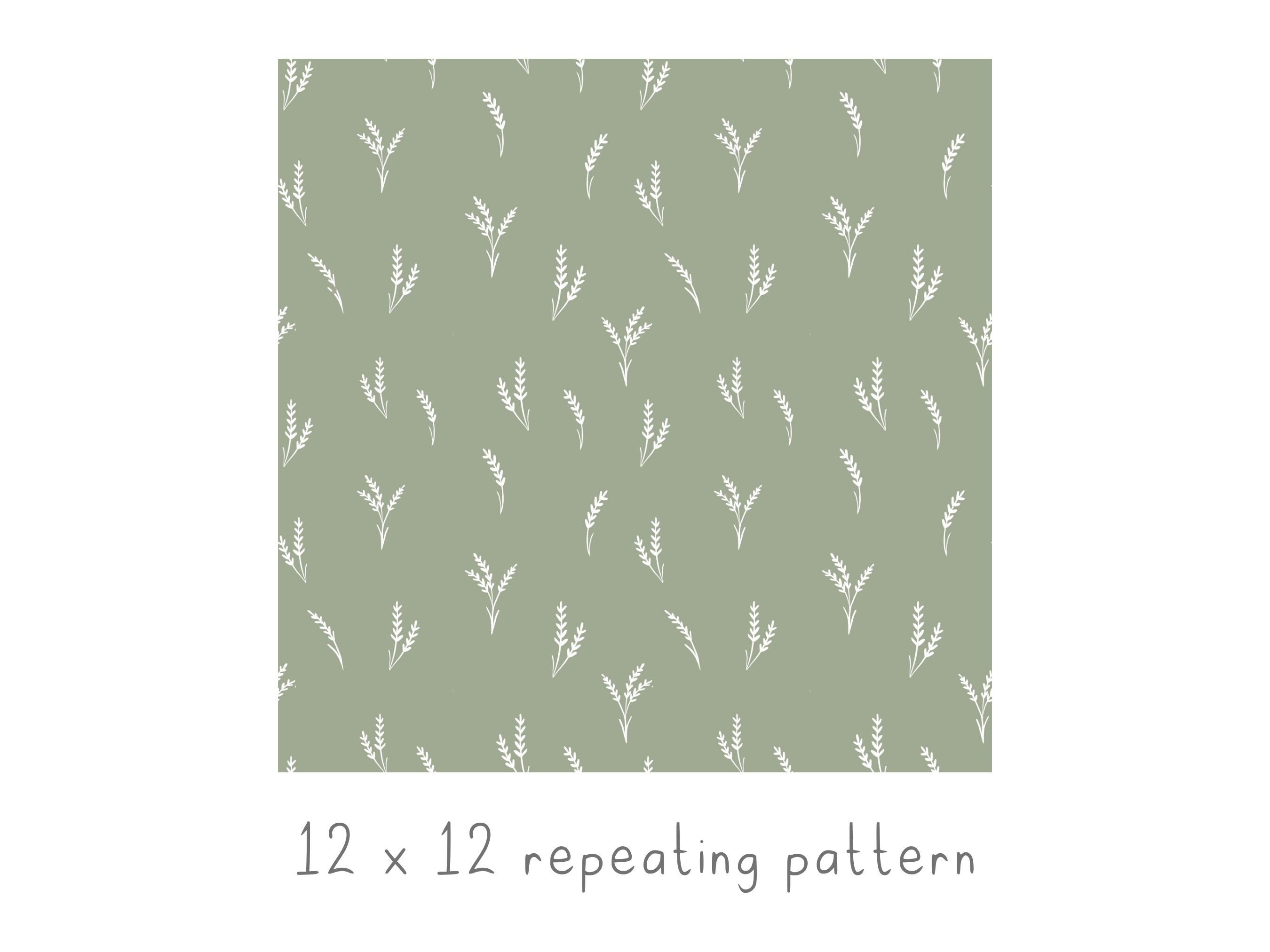 Sage Green Seamless Pattern Seamless File Repeat Nature Surface Pattern ...