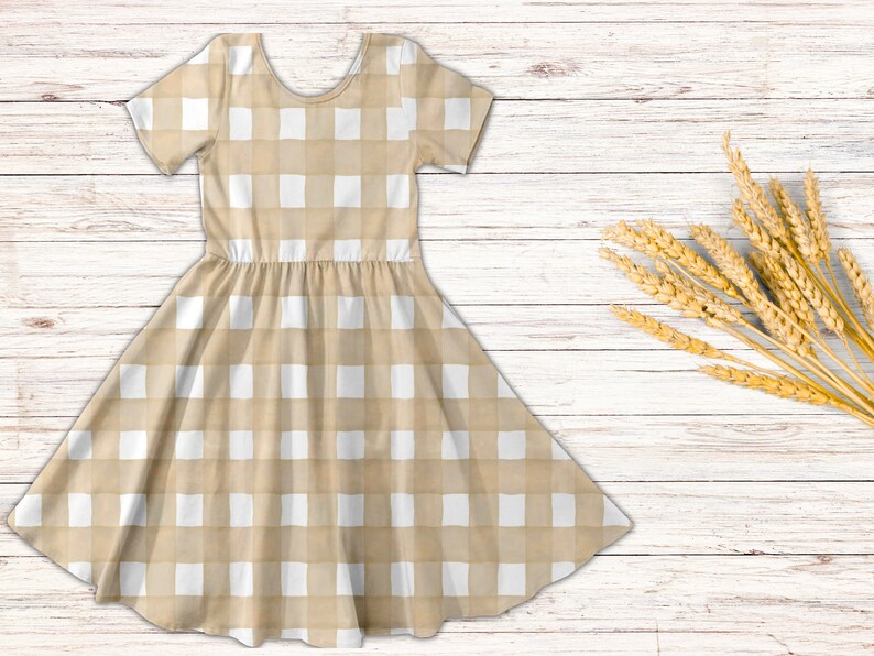 Light Tan Beige Neutral Gingham Seamless Pattern Seamless File Repeat ...