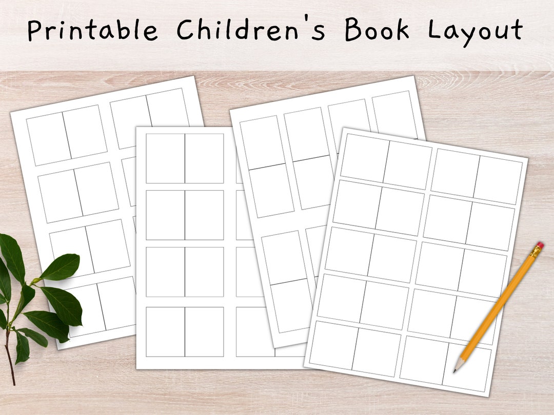 Picture Book Planning Template for Writers | Children's Book Map ...