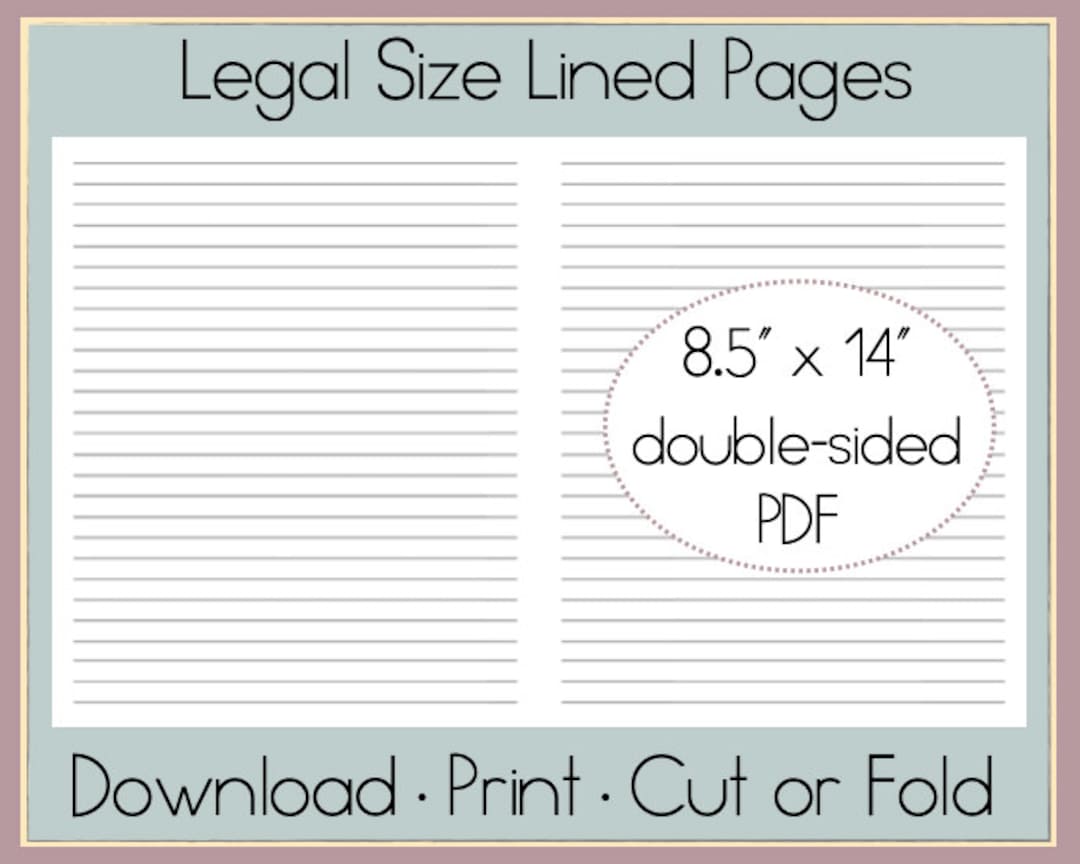 Lined Paper Digital | Lined Paper Printable | Lined Pages Download ...