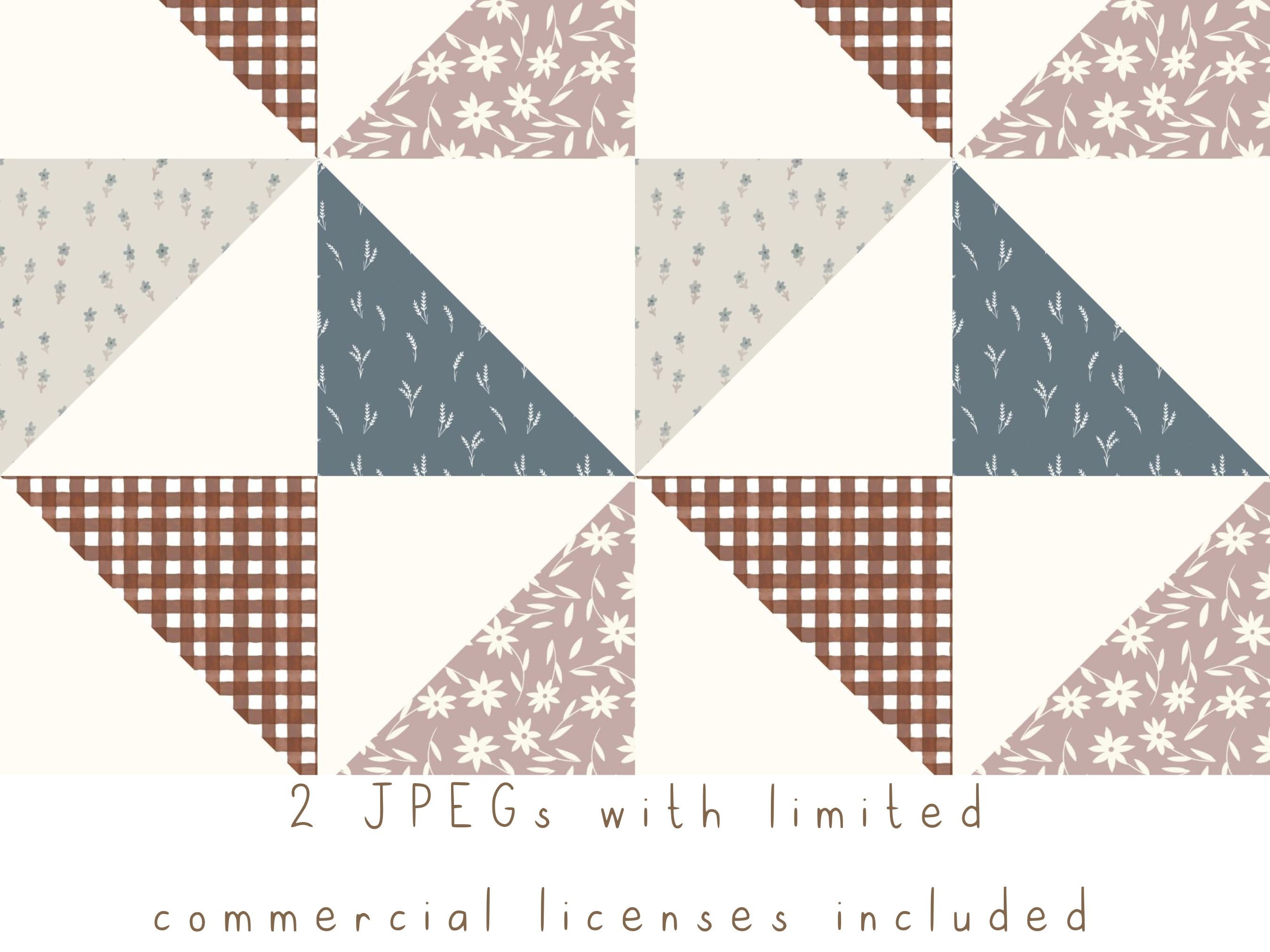 Patchwork Seamless Digital File Fabric Quilt Pattern Download, Wild ...