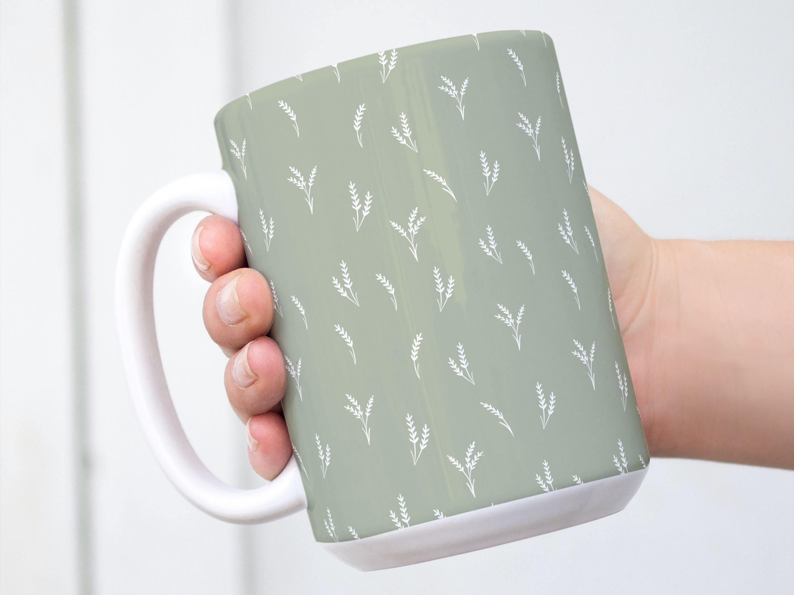 Sage Green Seamless Pattern Seamless File Repeat Nature - Etsy