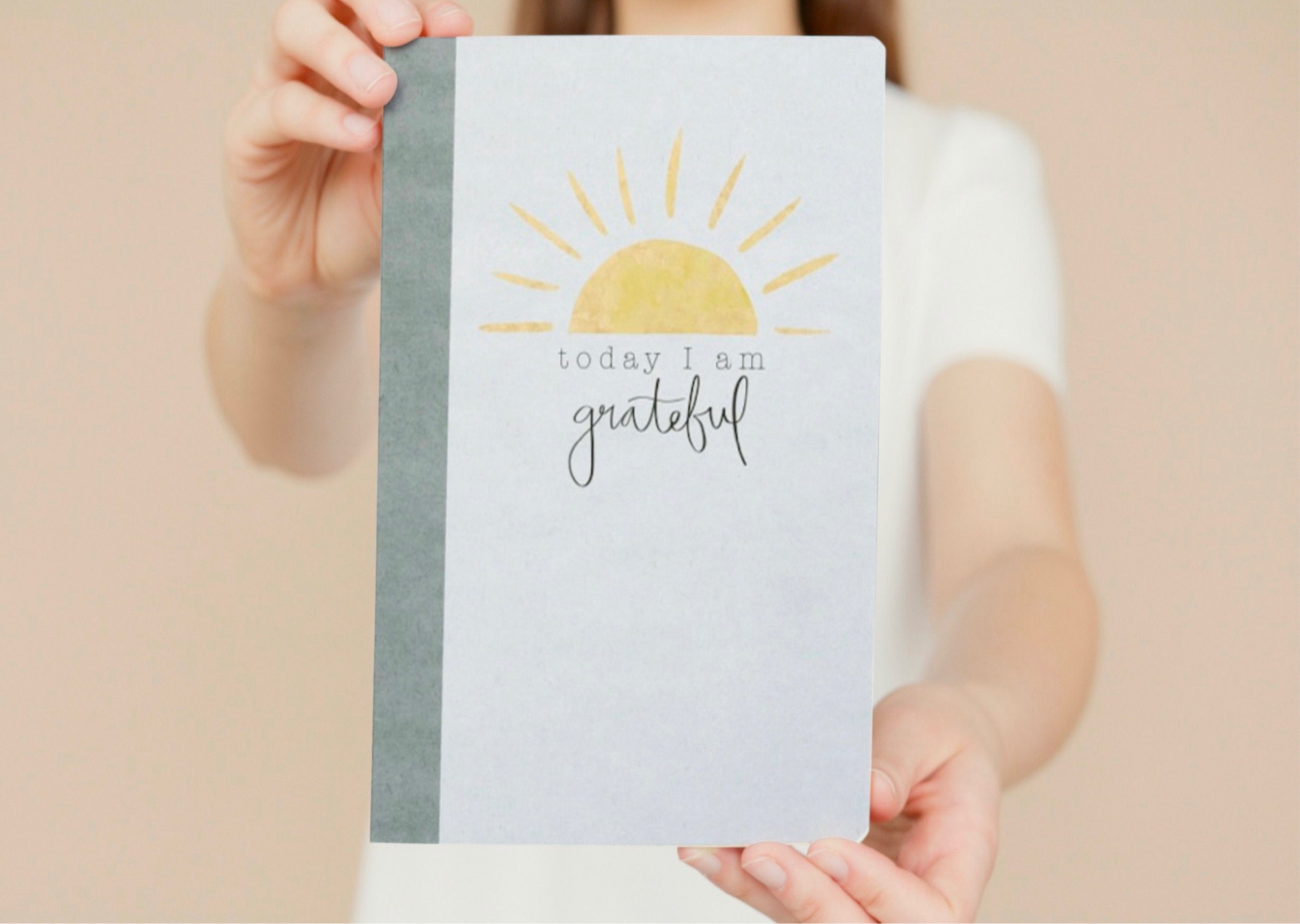 Printable Gratitude Journal Thankful Notebook Digital Download - Etsy