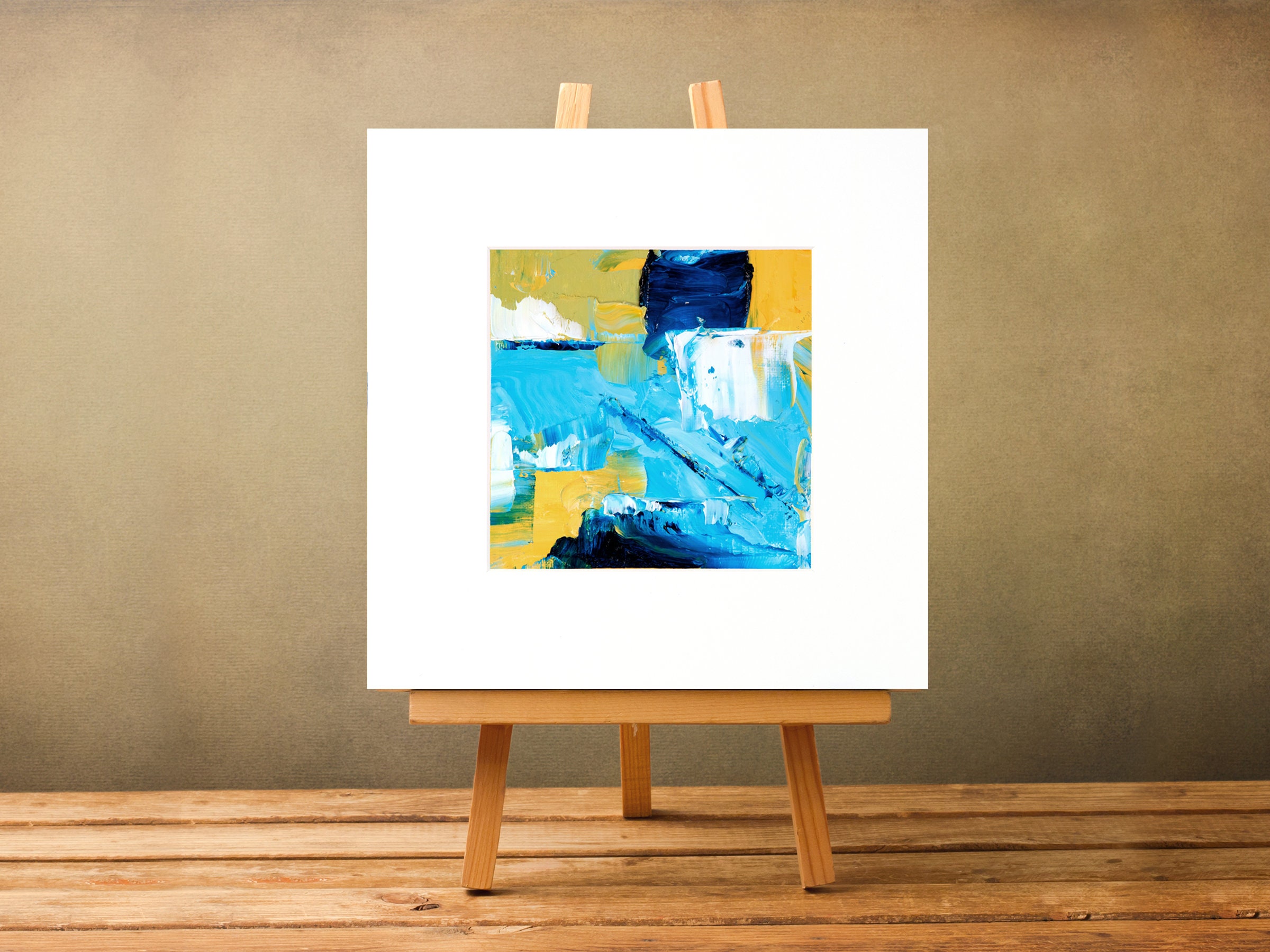 Abstract Landscape 2 Oil Painting Square Format Included - Etsy