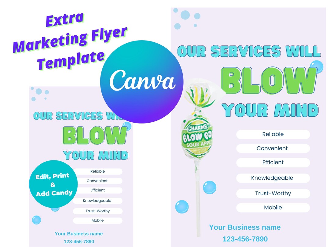Blow Pop Flyer Template | Loan Signing Agent | Notary Public ...