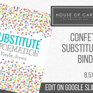 Sub Binder Template Using Google Slides - Etsy