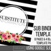 Sub Binder Template Using Google Slides - Etsy