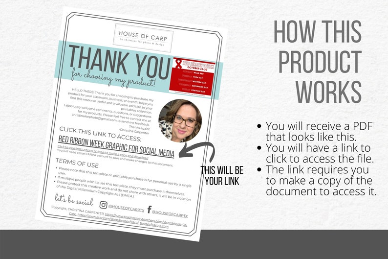 Social Media Templates for Teachers Instagram Teacher | Etsy