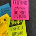 INSTANT DOWNLOAD: Testing Door Signs. State Testing Signs for - Etsy