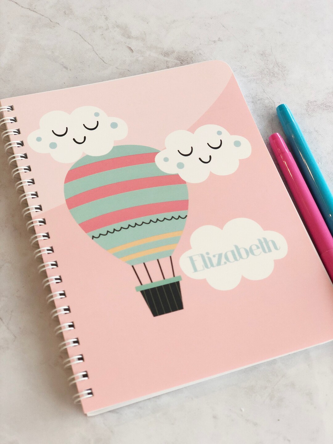 Custom Notebook for Children Personalized Notebook Colorful Notebook ...