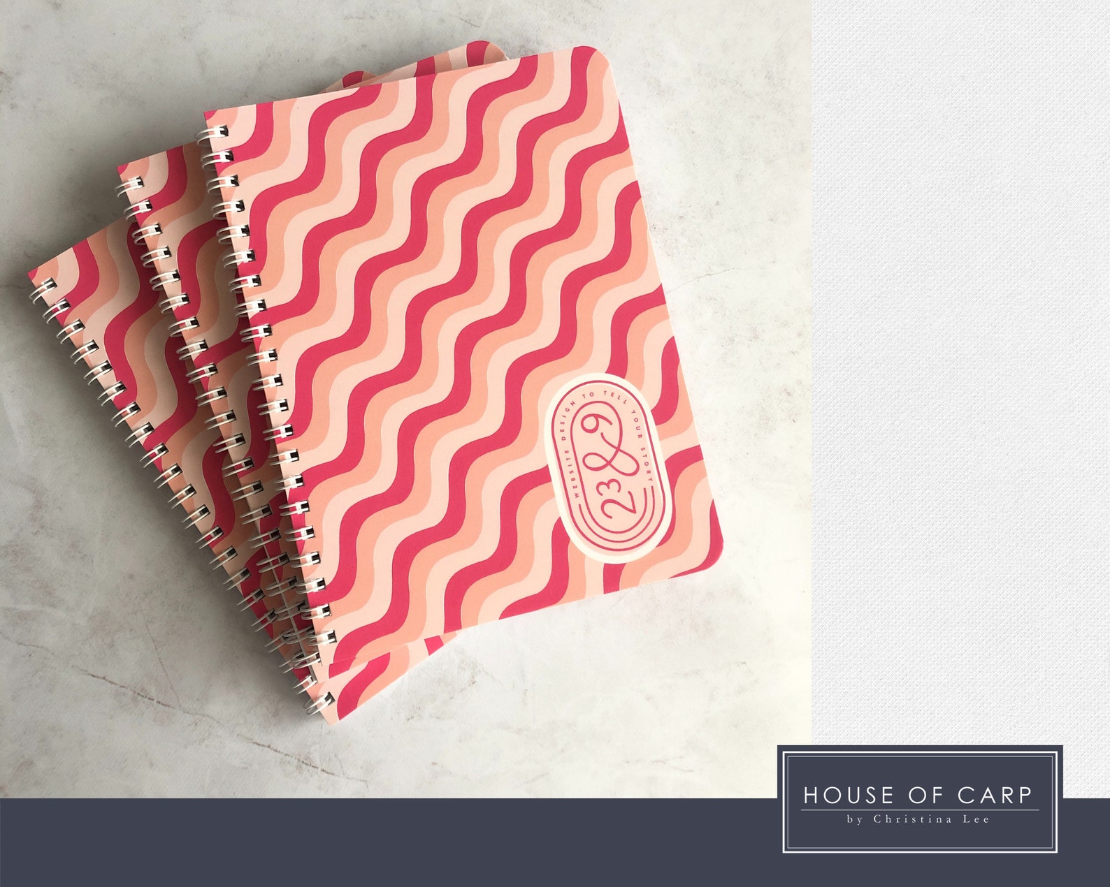 Custom Notebook With Your Logo | Etsy