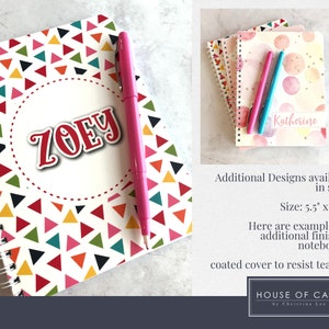 Personalized Custom Notebook, Teacher Gift or Bridesmaid Gift - Etsy