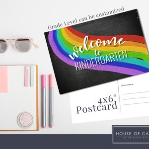 Back to School Student Postcard Welcome to My Class - Etsy