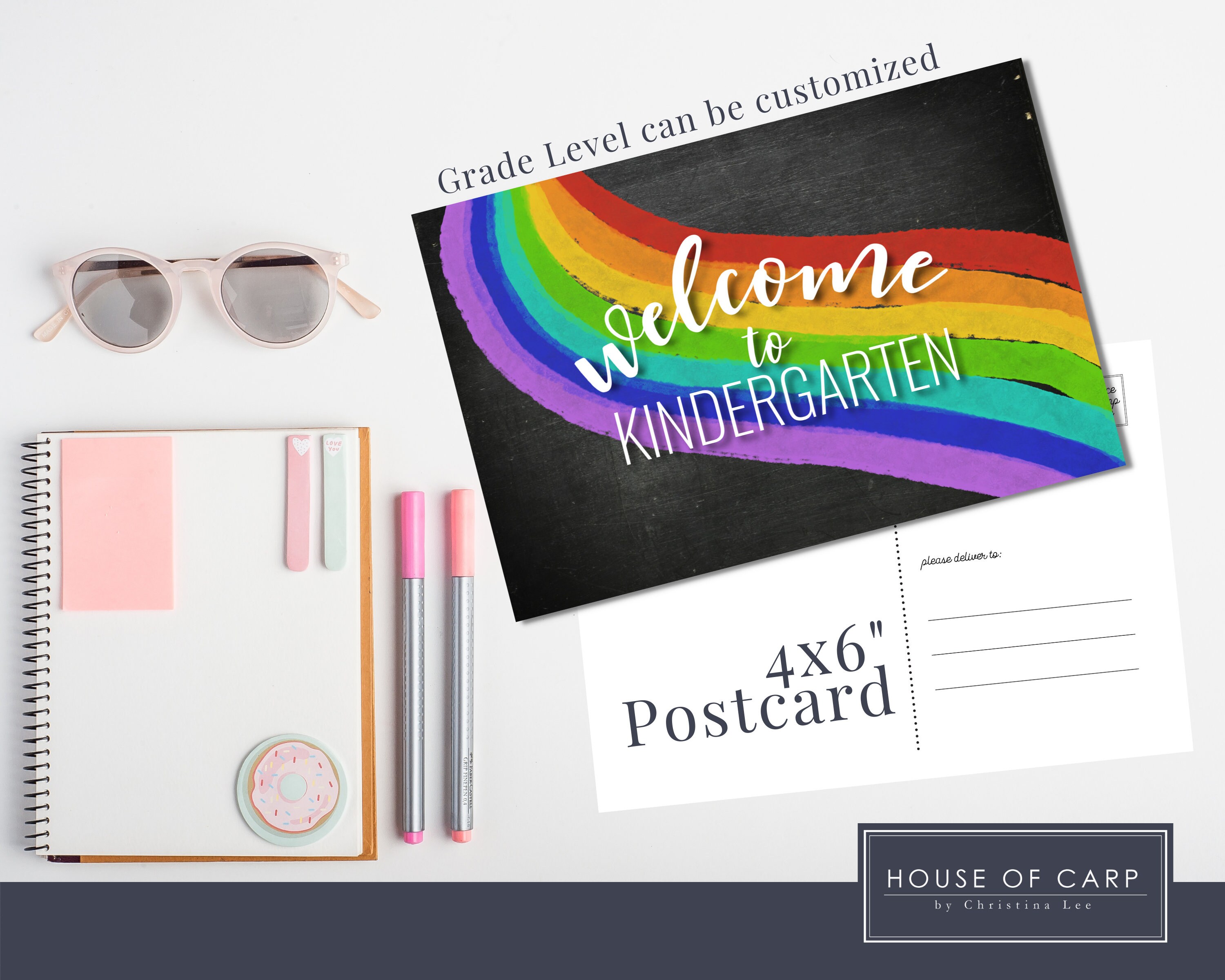 Back to School Student Postcard Welcome to My Class - Etsy