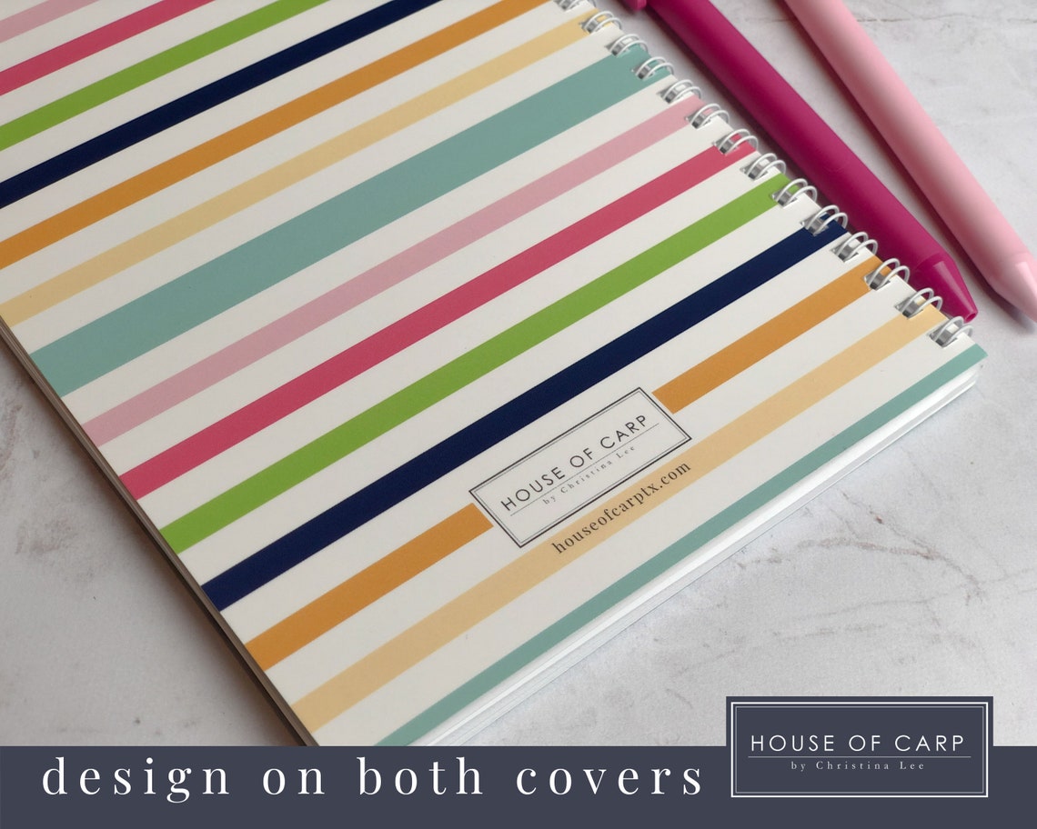 Personalized Custom Notebook Teacher Gift or Bridesmaid Gift - Etsy