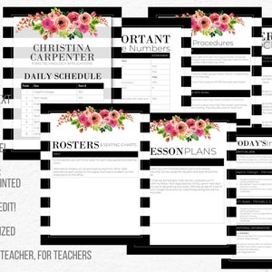 Sub Binder Template Using Google Slides - Etsy