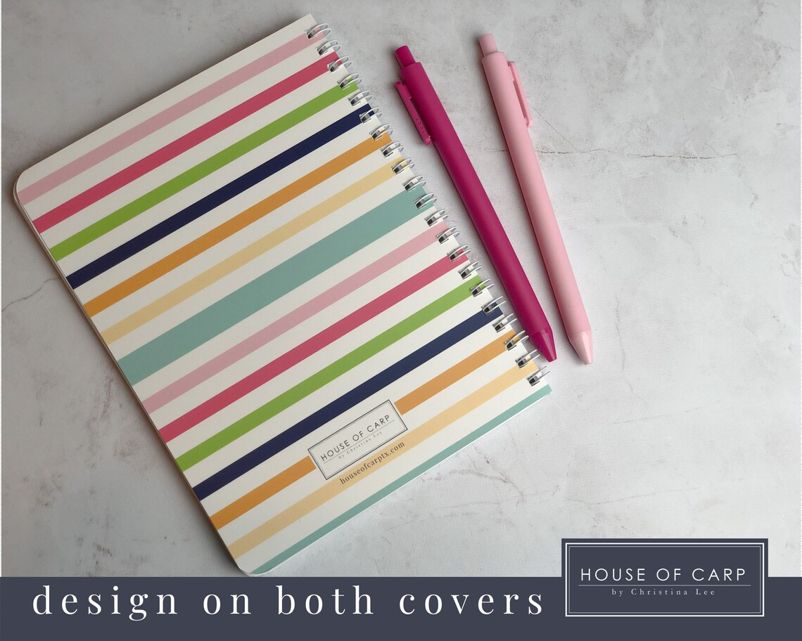 Personalized Custom Notebook Teacher Gift or Bridesmaid Gift - Etsy