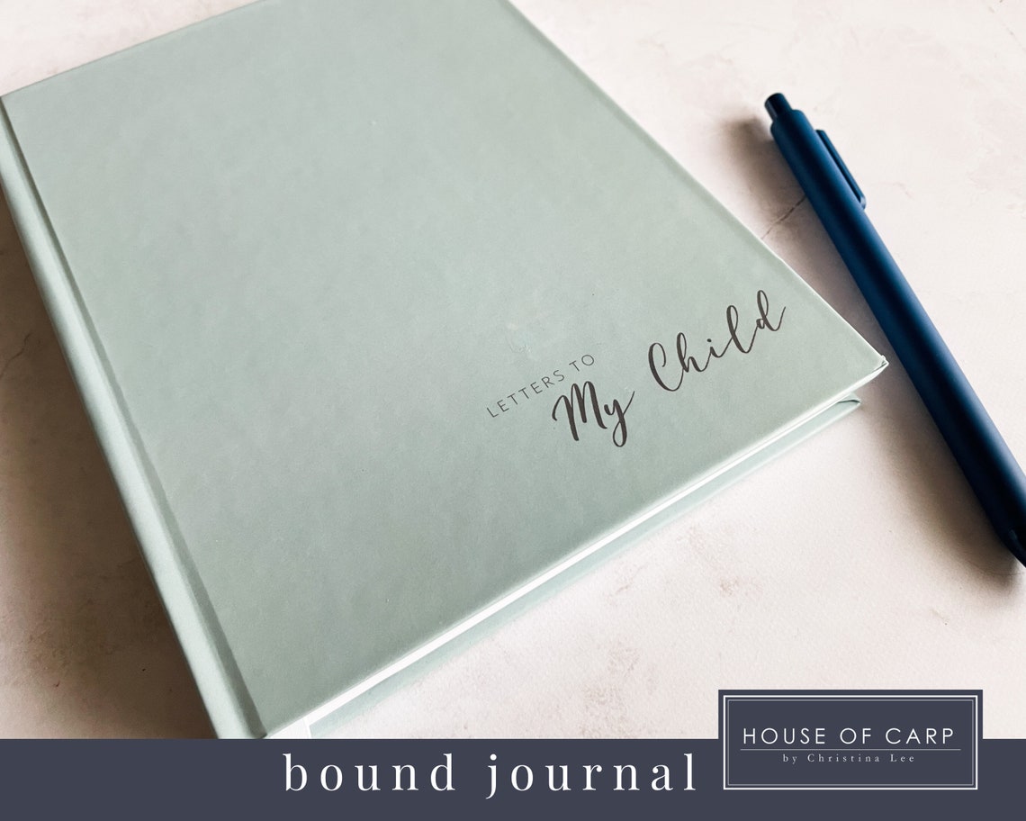 Letters to My Child Journal - Etsy