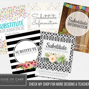 Sub Binder Template Using Google Slides - Etsy